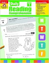 Daily Reading Comprenesion, Grade 1: Amazon.ca: Evan-Moor Educational ...