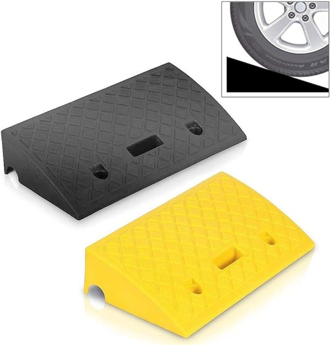 Ramps Automotive, Portable Lightweight Plastic Curb Ramps, Heavy Duty ...