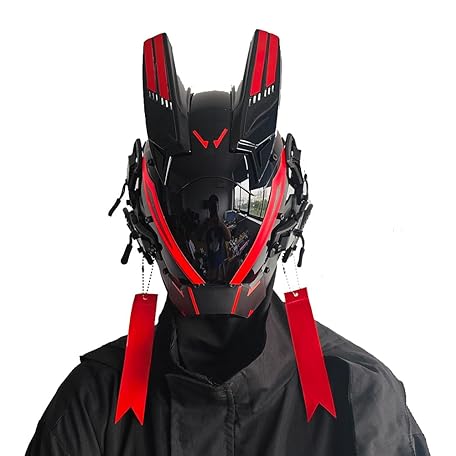 Mua KYEDAY Punk Mask for Men,LED Mask for Women,Futuristic Punk ...