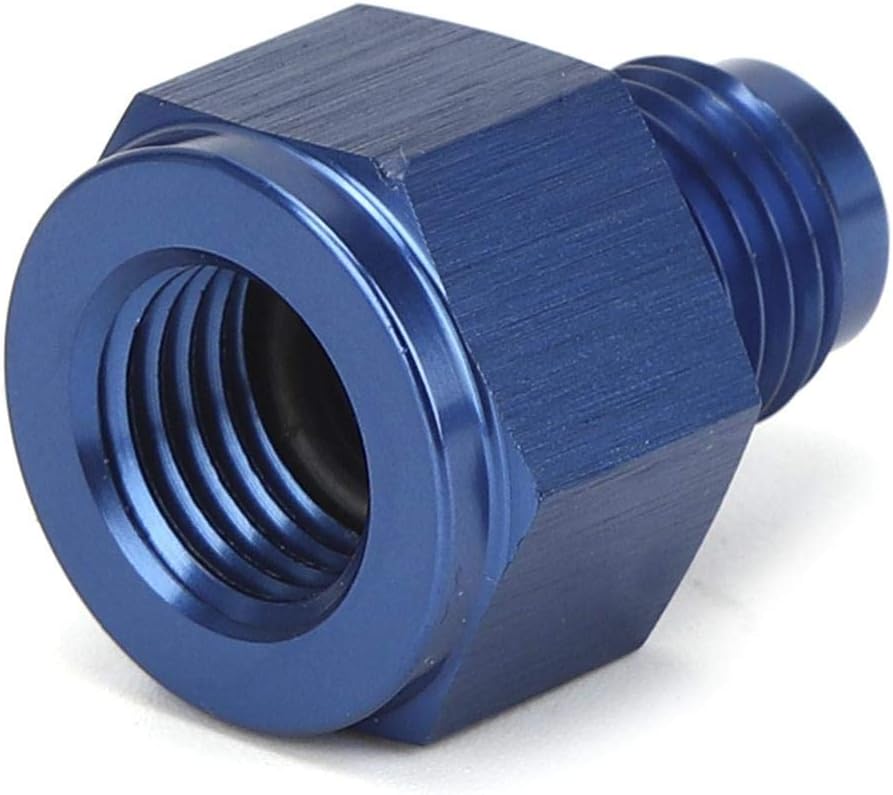 Amazon.com: Oil Inlet Restrictor, Premium Metal 4AN Inline Oil Inlet ...