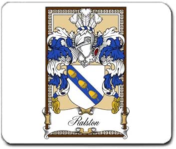 Amazon.com : Ralston Family Crest Coat of Arms Mouse Pad : Office Products