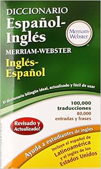 Diccionario Espanol-Ingles Merriam-Webster: Merriam-Webster: Amazon.com ...