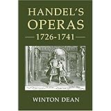 Handel's Operas, 1704-1726: Dean, Winton, Knapp, John Merrill ...