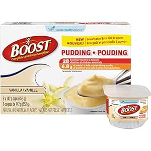 BOOST Pudding Vanilla, 24x142g (Pack of 24): Amazon.ca: Health ...