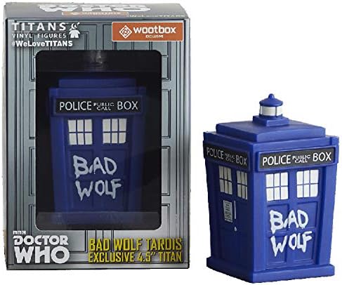 DOCTOR WHO Bad Wolf Tardis 4.5″ Exclusive Vinyl Figure - BigaMart