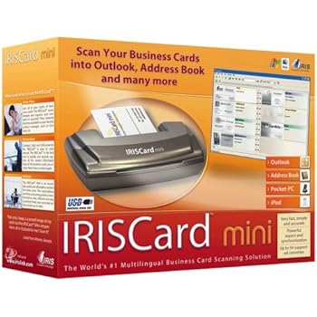 Amazon.com: IRISCard Mini Card Scanner (Silver): Electronics