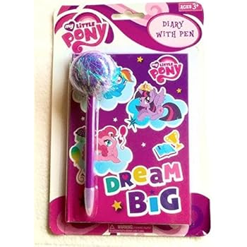 Amazon.com: My Little Pony Secret Diary Set for Girls: Toys & Games