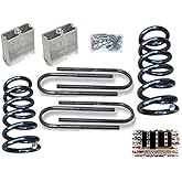 Amazon.com: maXpeedingrods 3” Front & 4” Rear Drop Coil Spring Lowering ...