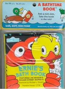 Amazon.com: Ernie's Bath Book (9780394854021): Sesame Street: Books