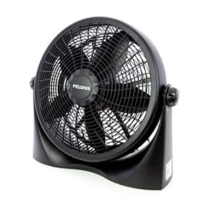 Amazon.com: Pelonis 16" High Velocity Floor Fan (Matte Black): Home ...