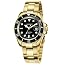 Henry Jay men’s quartz watch, gold plated stainless steel two tone ...