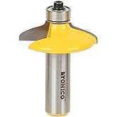 YONICO Cabinet Door Edge Router Bits Thumbnail Euro Style 1/2-Inch ...