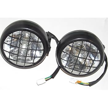 Amazon.com: AMR Racing ATV Headlight Eye Graphic Decal Cover for Yamaha ...