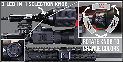 Wicked Lights A67iR 3-LED-in-1 (850nm IR, 940nm IR, Red LED) Infrared ...
