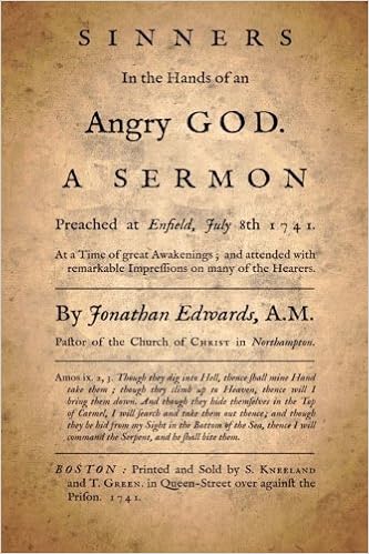 American Culture I: Jonathan Edward’s “Sinners in the Hand of an Angry ...
