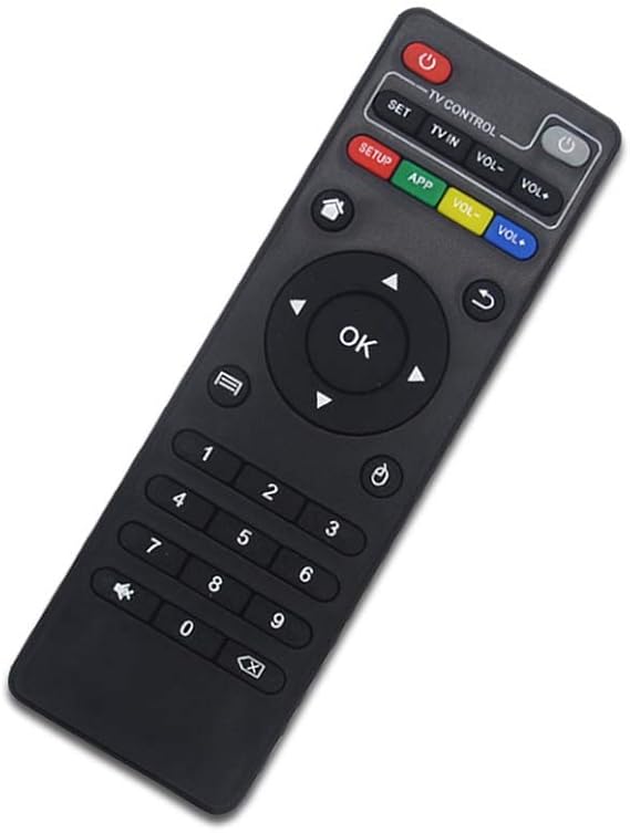Télécommande universelle pour Android TV Box H96 MAX/V88/MXQ/TX6/T95X/T95Z Plus/TX3 X96 Mini ...