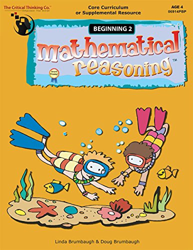 Amazon.com: Mathematical Reasoning Beginning 2: 9780894559037: Doug ...