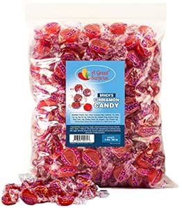 Amazon.com : Cinnamon Hard Candy Individually Wrapped - Cinnamon Discs ...