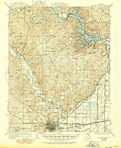 Amazon.com : YellowMaps Poplar Bluff MO topo map, 1:62500 Scale, 15 X ...
