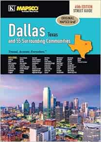 Dallas Texas Street Guide Atlas-by Mapsco 65th Edition: Kappa Map Group ...