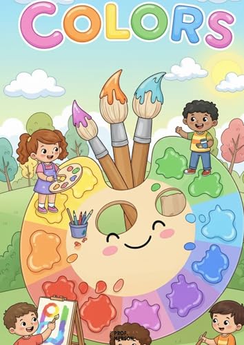Colors: Aprendendo inglês com cores divertidas para pintar (Biblioteca ...