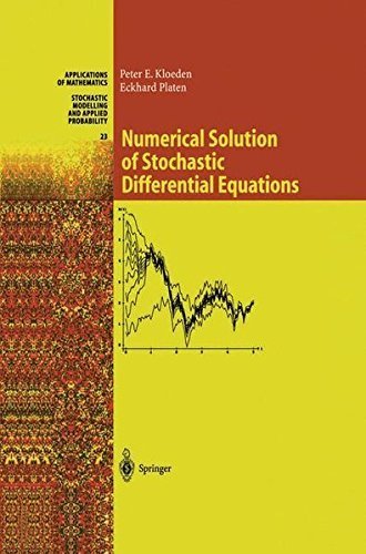 [pdf] Numerical Solution Of Stochastic Differential Equations Stochastic Modelling And Applied