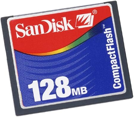 Sandisk Compact Flash 128 MB CF Speicherkarte: Amazon.de: Kamera