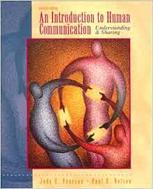 An Introduction to Human Communication: 9780697288981: Communication ...