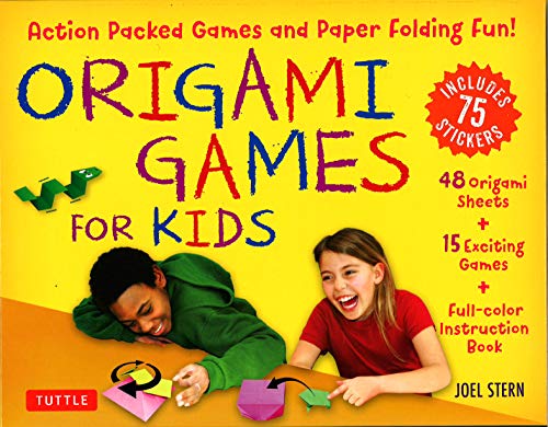 Origami Games for Kids Kit: Action Packed Games and Paper Folding Fun ...