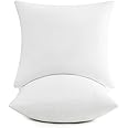Amazon.com: puredown® 24x24 Pillow Inserts, 2 Pack Fluffy Soft Throw ...