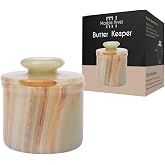 Amazon.com | Butter Crock with Lid, Soft Spreadable Butter keeper ...