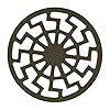 M-Tac Morale Patches Black Sun Tactical Patch Lazer Cut (Ranger Green ...