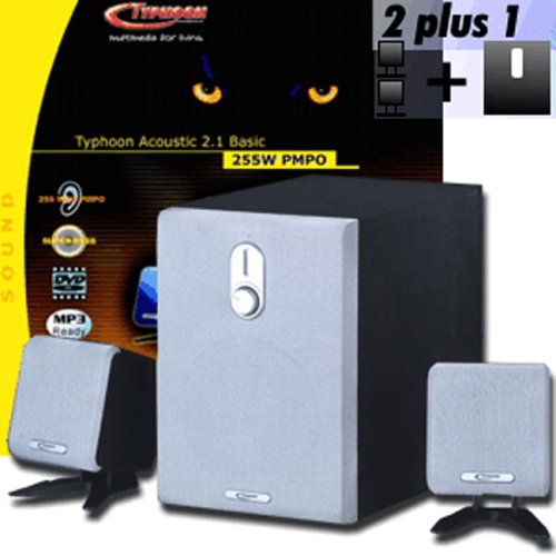 Typhoon Acoustic 2.1 Speaker System: Amazon.co.uk: Computers & Accessories
