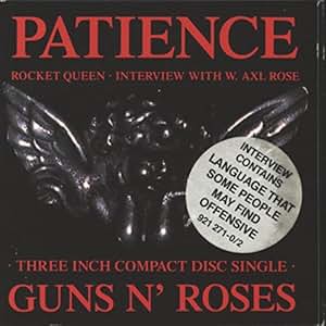 Guns N' Roses - Patience 3" CD Single - Amazon.com Music