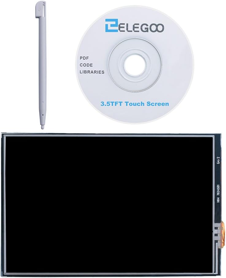 ELEGOO 3.5 Inch TFT LCD 480×320 Screen For Raspberry Pi 3 2 3.5 Inch ...
