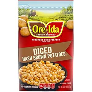 Ore-Ida Frozen Southern Style Diced Hash Brown Potatoes (32 oz Bag ...
