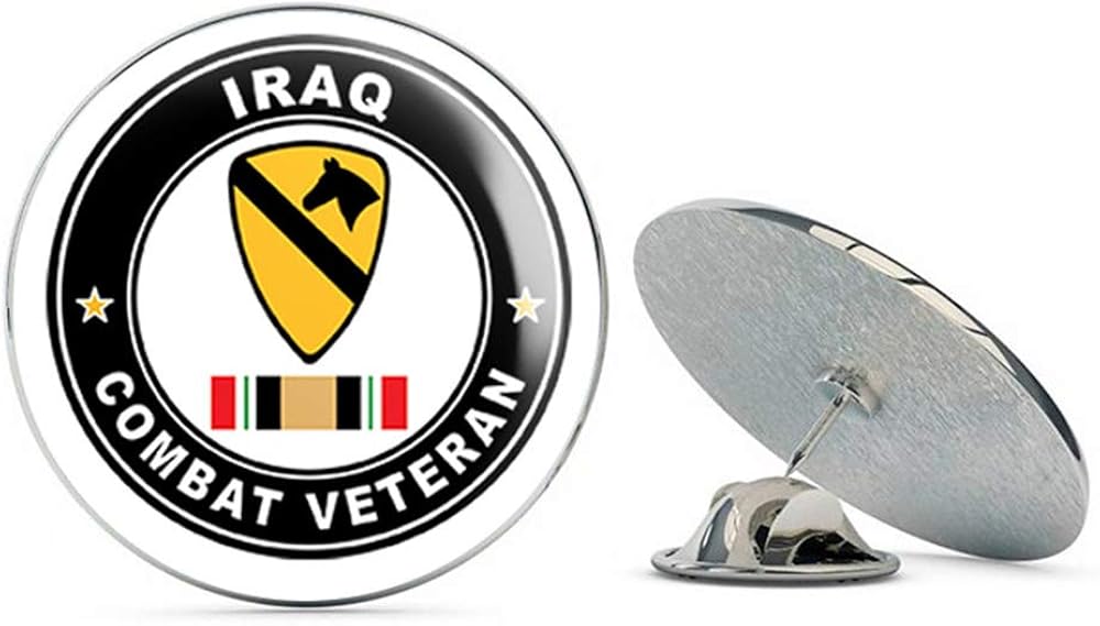 Amazon.com: US Army 1st Cavalry Division Iraq Combat Veteran Operation ...