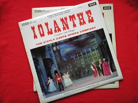 D'Oyly Carte Opera Company Iolanthe LP Decca SKL4119-20 EX/EX 1970s 2 ...