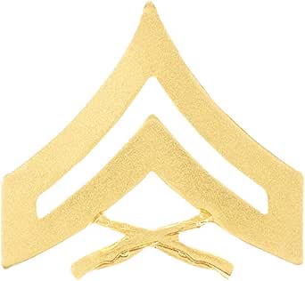 Amazon.com: Marine Corps Corporal Rank Pin: Clothing