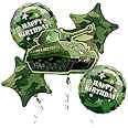 Amazon.com: Army Tank Camouflage Party Supplies Birthday Balloon ...