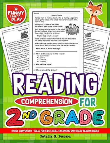 Amazon.com: Reading Comprehension Grade 2: Highly Convenient - Ideal ...