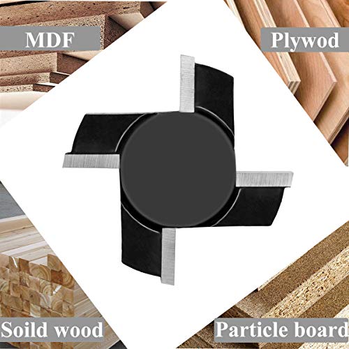 CNC Spoilboard Surfacing Router Bit, 1/2 Inch Shank Carbide Tipped ...