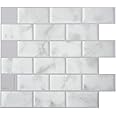 SMART TILES Peel and Stick Backsplash - 10 Sheets of 11.56" x 8.38 ...