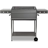 Schickling Holzkohlegrill Edelstahl Premio XL II Barbecue: Amazon.de ...