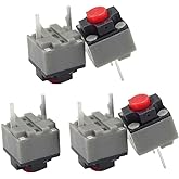 Amazon.com: 5PCS 6x6x7.3mm Kailh Square Silent Micro Switch Mute Switch ...