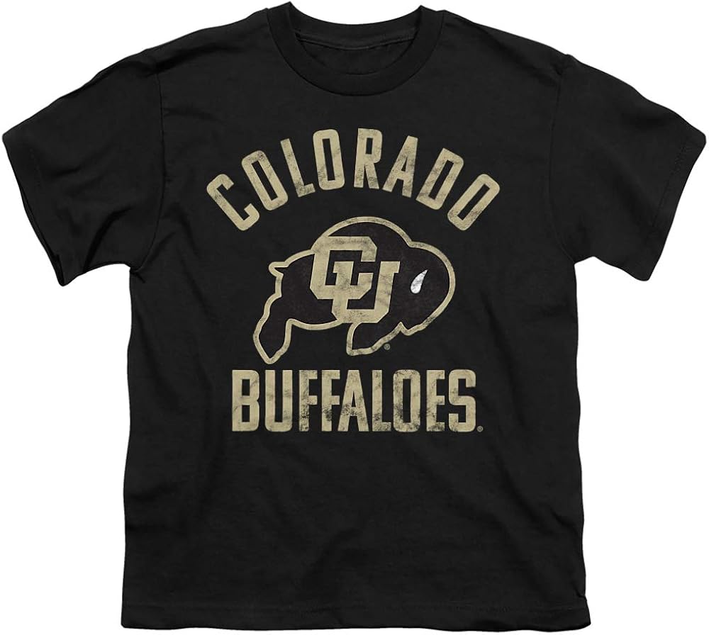 Amazon.com: University of Colorado Official Buffaloes Logo Unisex Youth ...