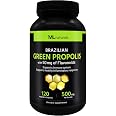 Amazon.com: ML Naturals Brazilian Green Propolis 500mg 120 Vegan ...