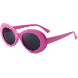 Amazon.com: Authentic Clout Goggles Bold Oval Retro Mod Kurt Cobain ...