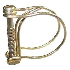 Double Wire Hose Clips to fit 32mm (1.25in) Pipe: Amazon.co.uk: Garden ...