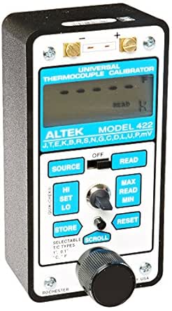 Altek 1822834 Model 422 14 Type Universal Thermocouple Calibrator, -20 ...